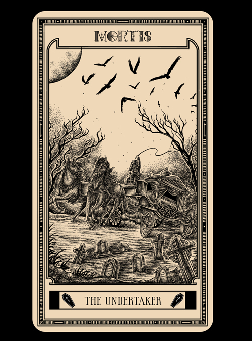 The Undertaker assiettes (plates) - Acid Factory